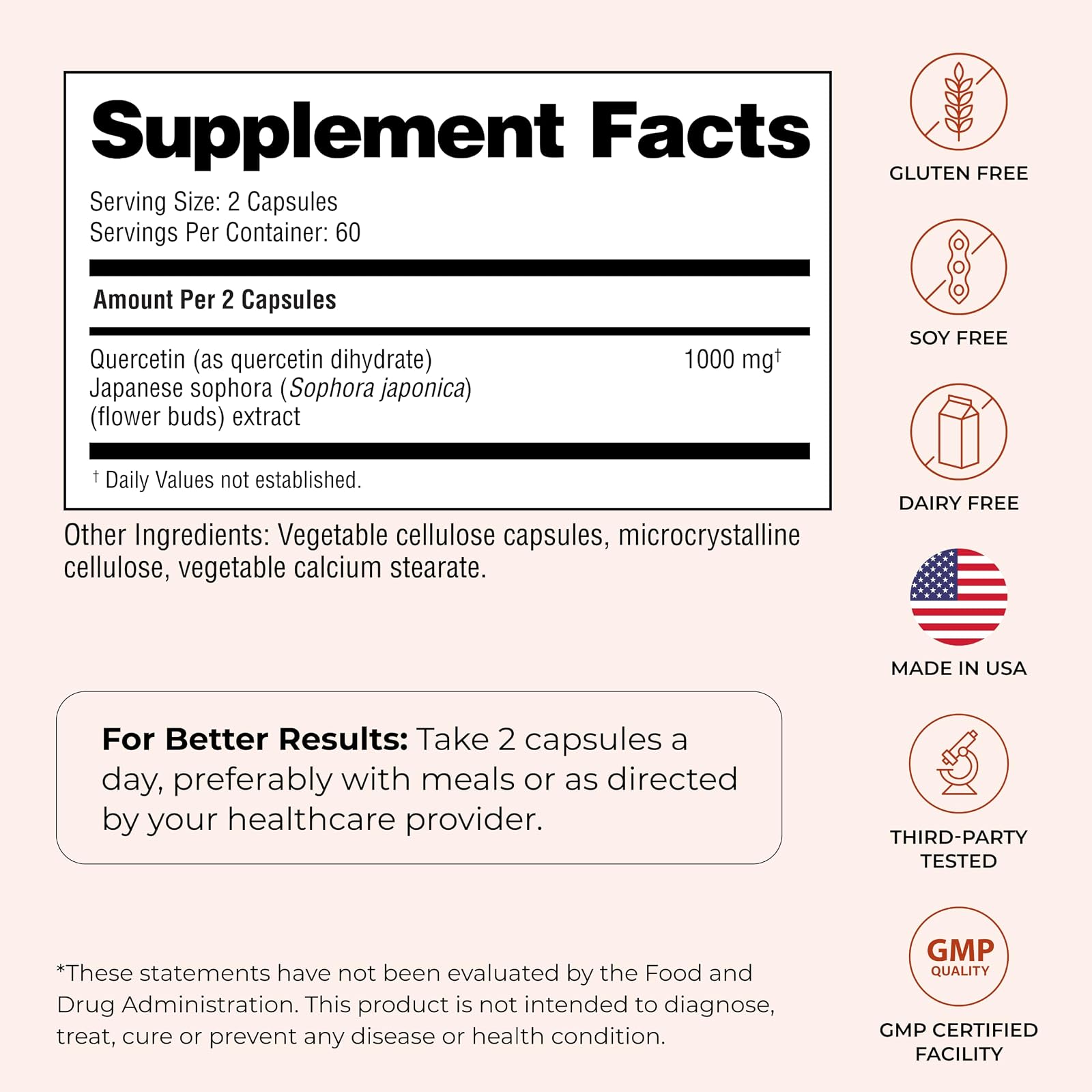 herbal quercetin for seasonal support
