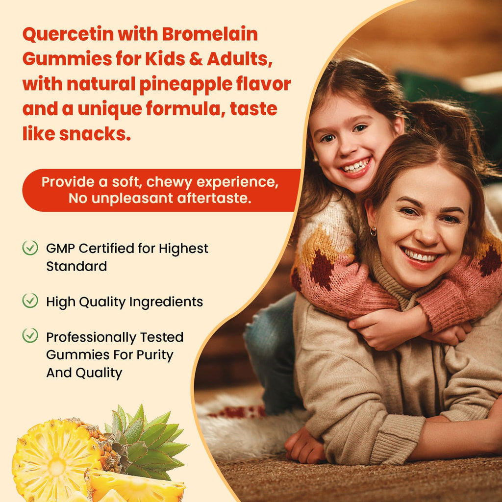 herbal quercetin gummies for wellness