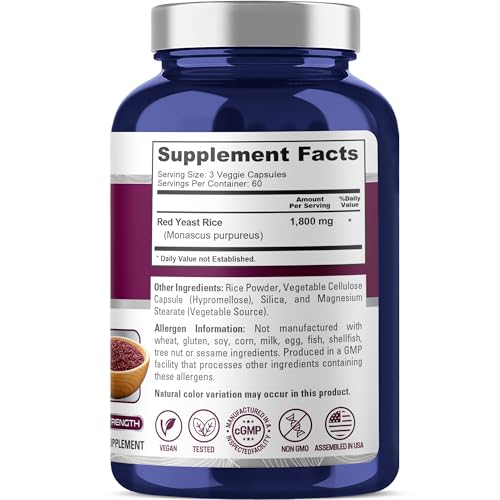 herbal red yeast rice capsules