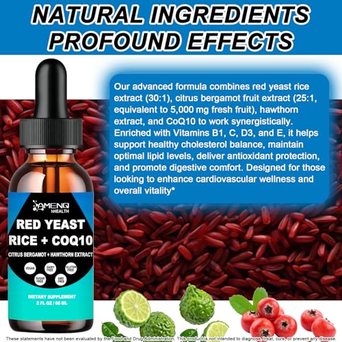 Herbal red yeast rice supplement