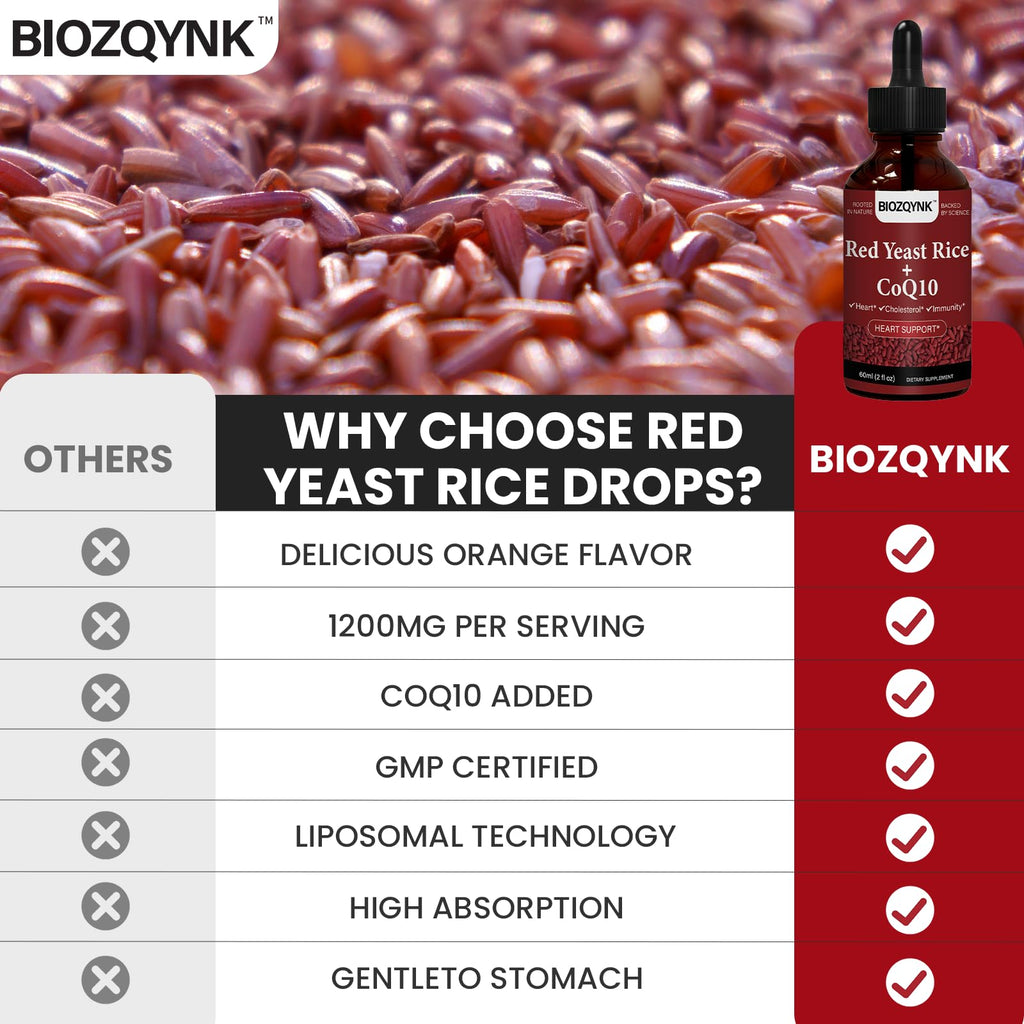 herbal red yeast rice supplement