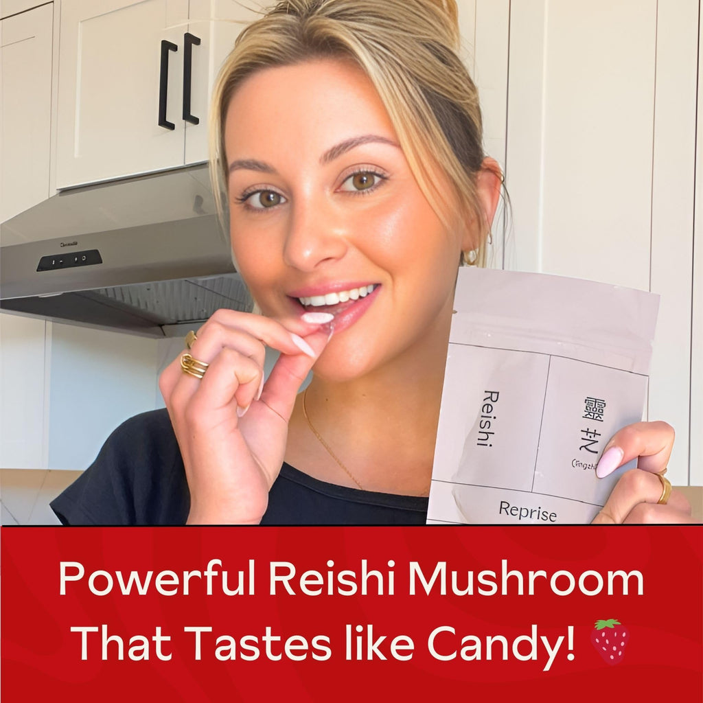 Herbal Reishi supplement for overall wellness