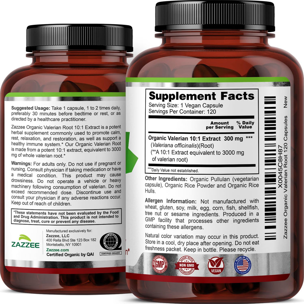herbal relaxation with valerian root
