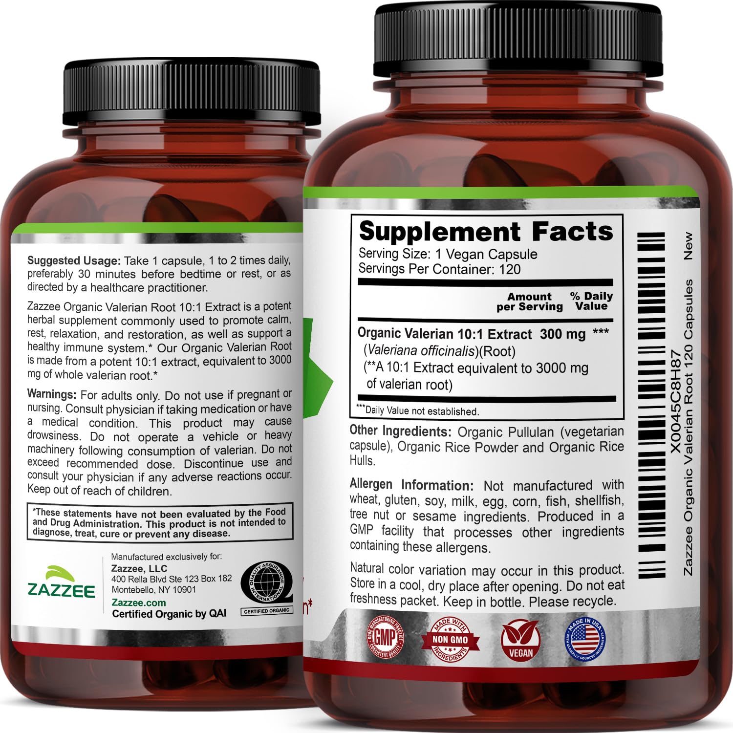 herbal relaxation with valerian root