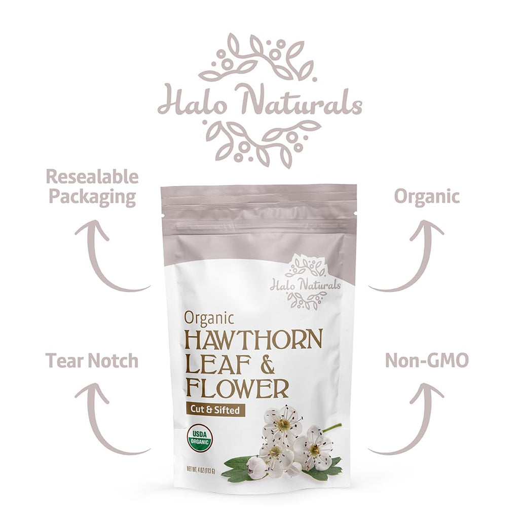 herbal remedies with hawthorn leaf flower