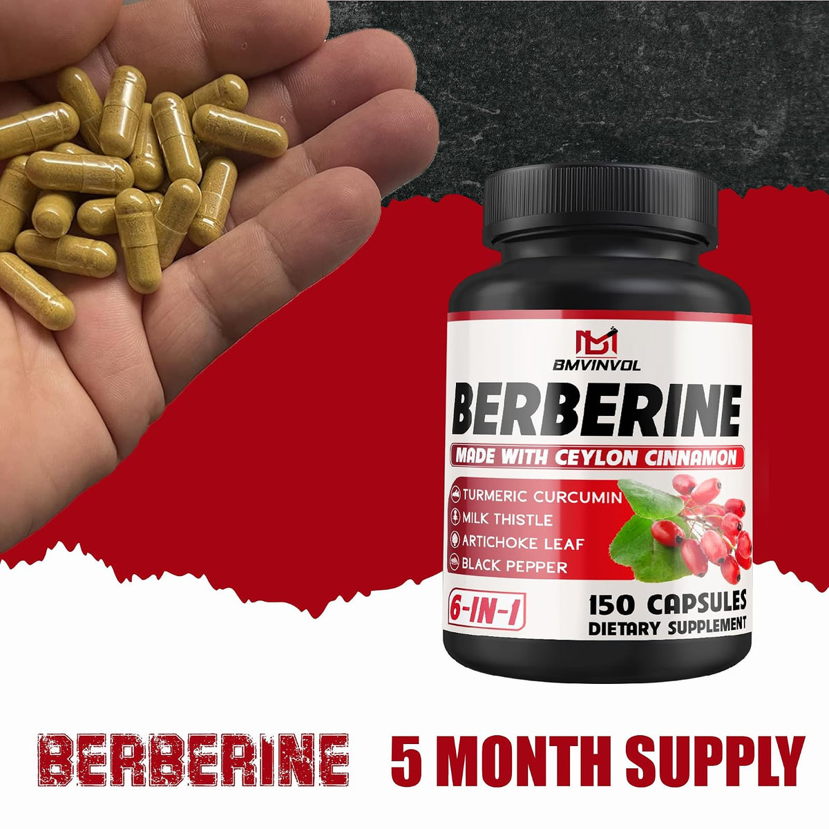 herbal remedy berberine hcl benefits