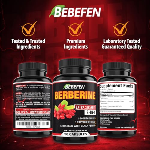 herbal remedy berberine with black pepper
