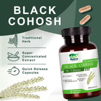 Herbal remedy Black Cohosh capsules