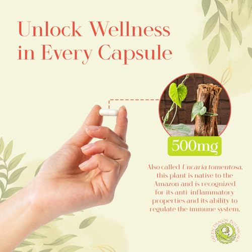 herbal remedy Cat's Claw capsules