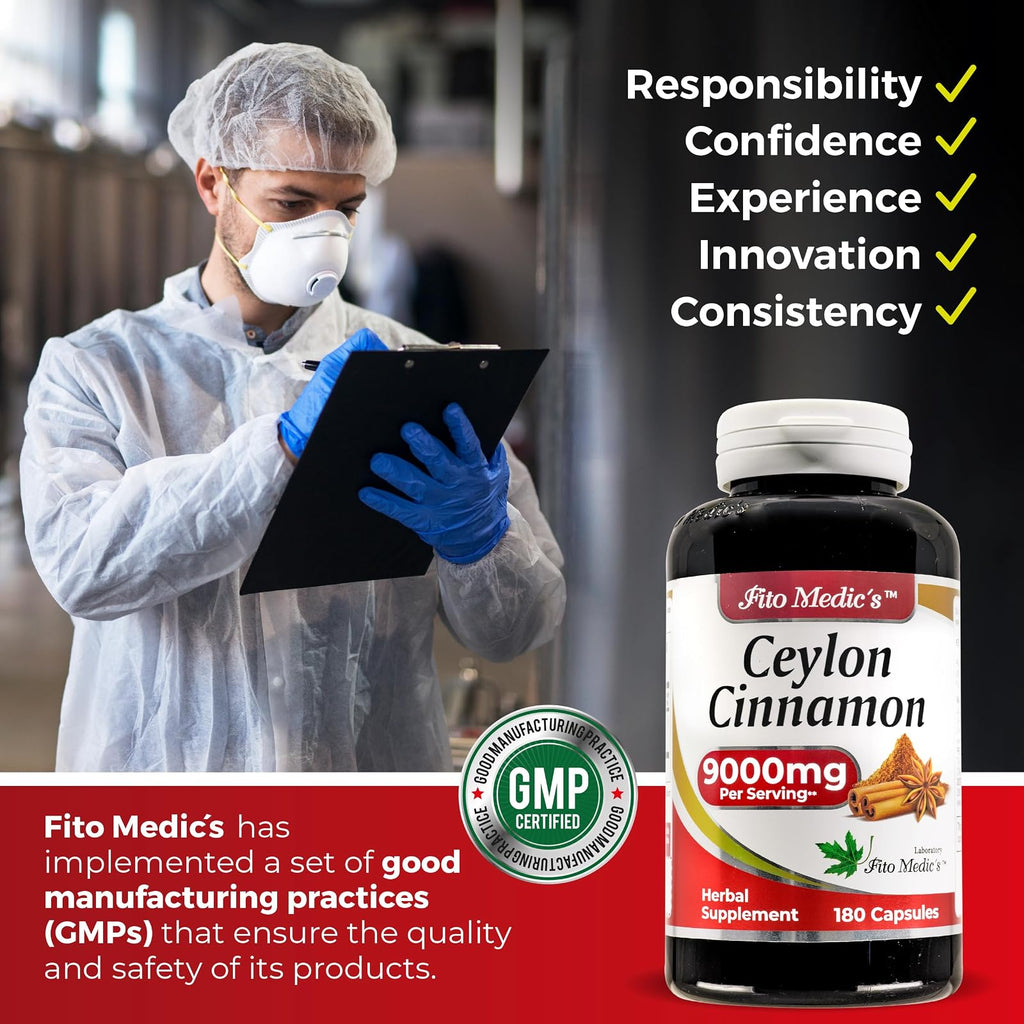 Herbal remedy Ceylon cinnamon capsules