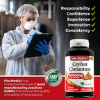 Herbal remedy Ceylon cinnamon capsules