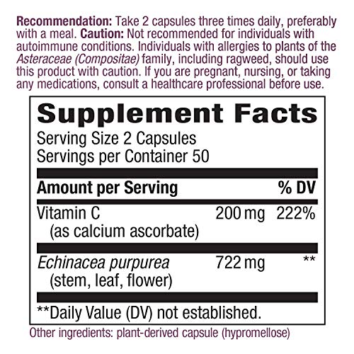 herbal remedy echinacea capsules