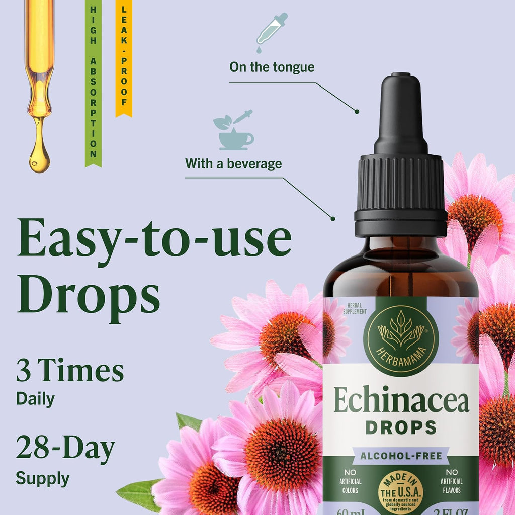 Herbal remedy Echinacea drops 30 ml