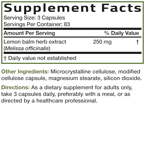 herbal remedy for calm and focus