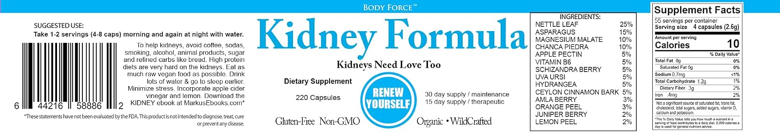 herbal remedy for kidney health