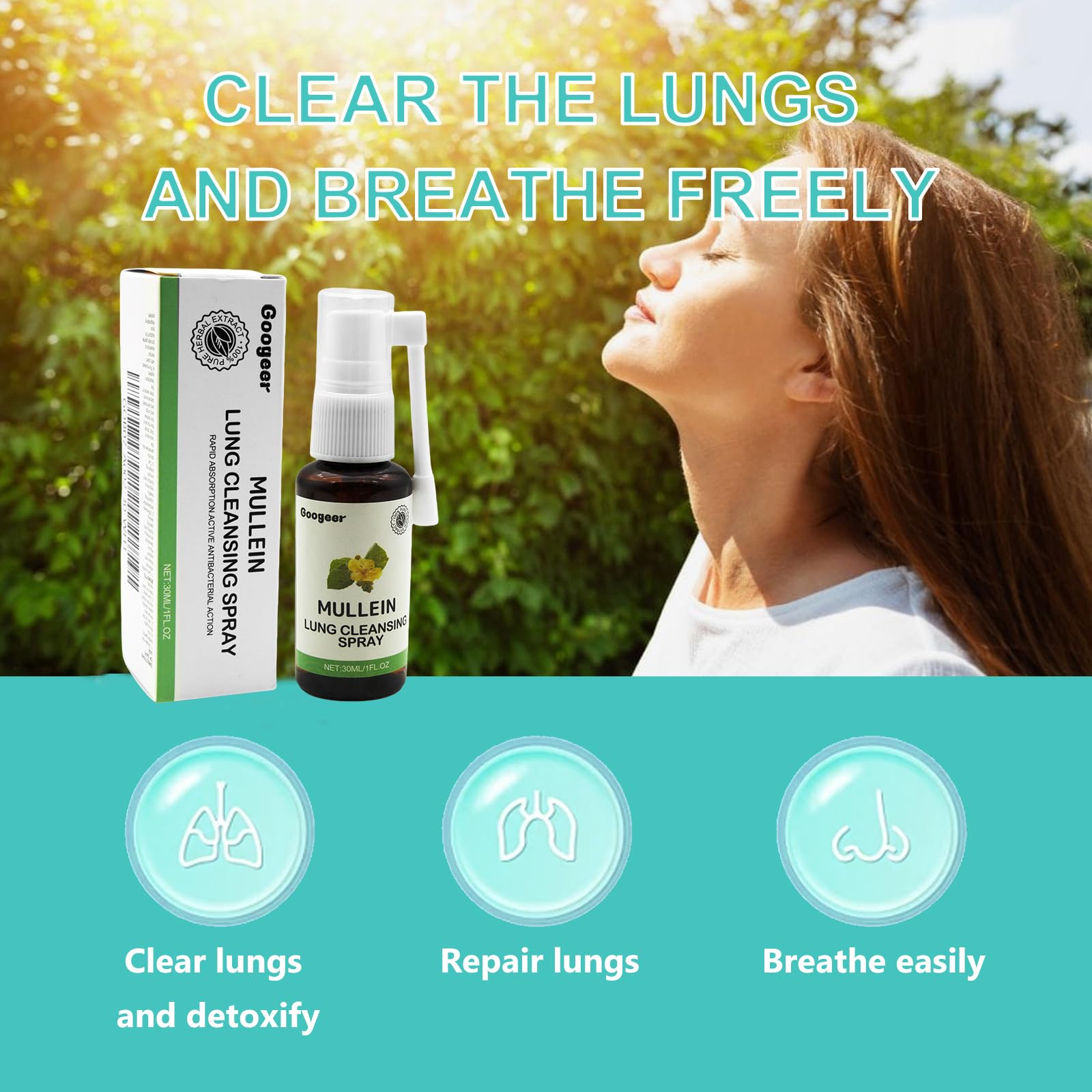 Herbal remedy for lung cleansing