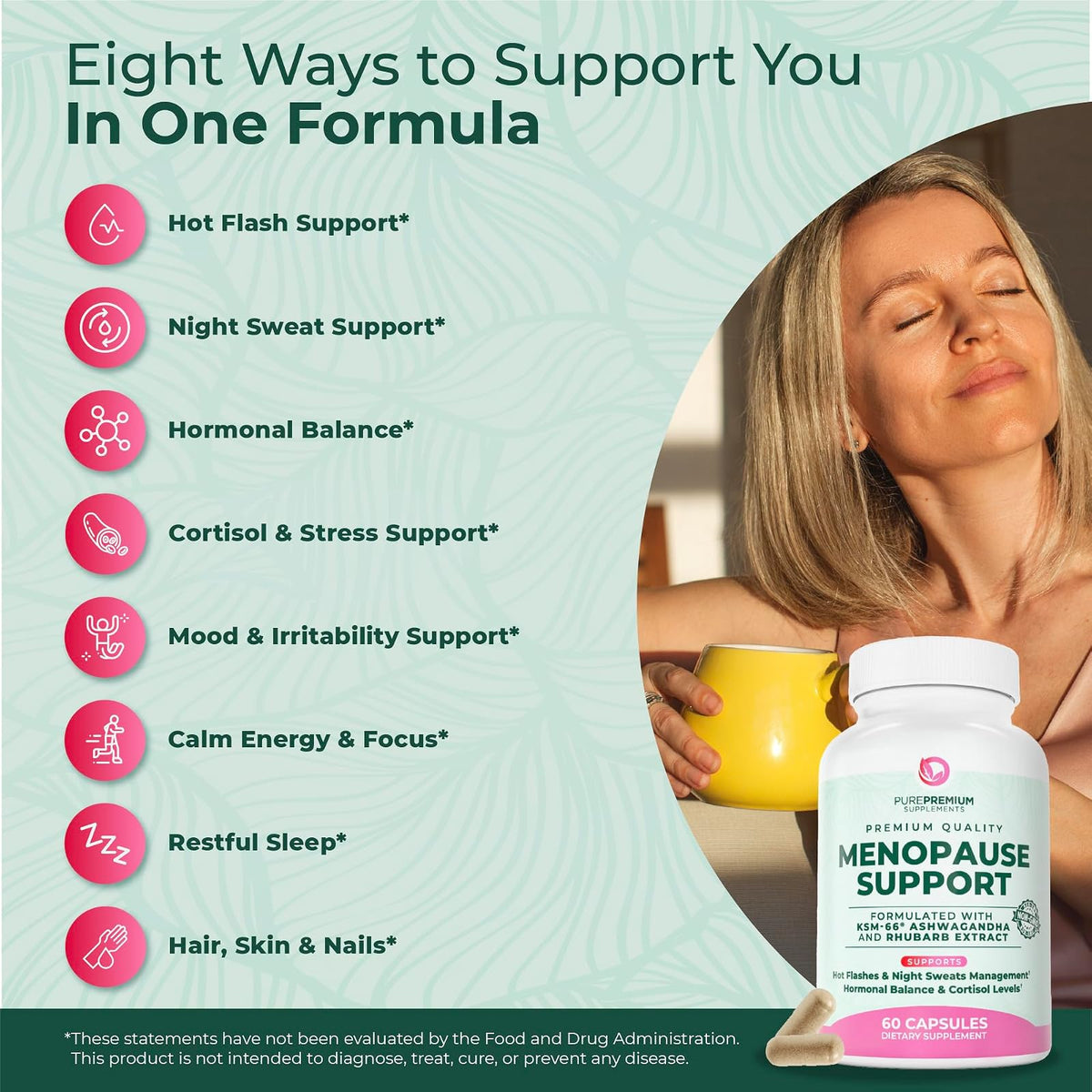 Herbal remedy for menopause symptoms