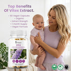 Herbal remedy for PMS relief Vitex