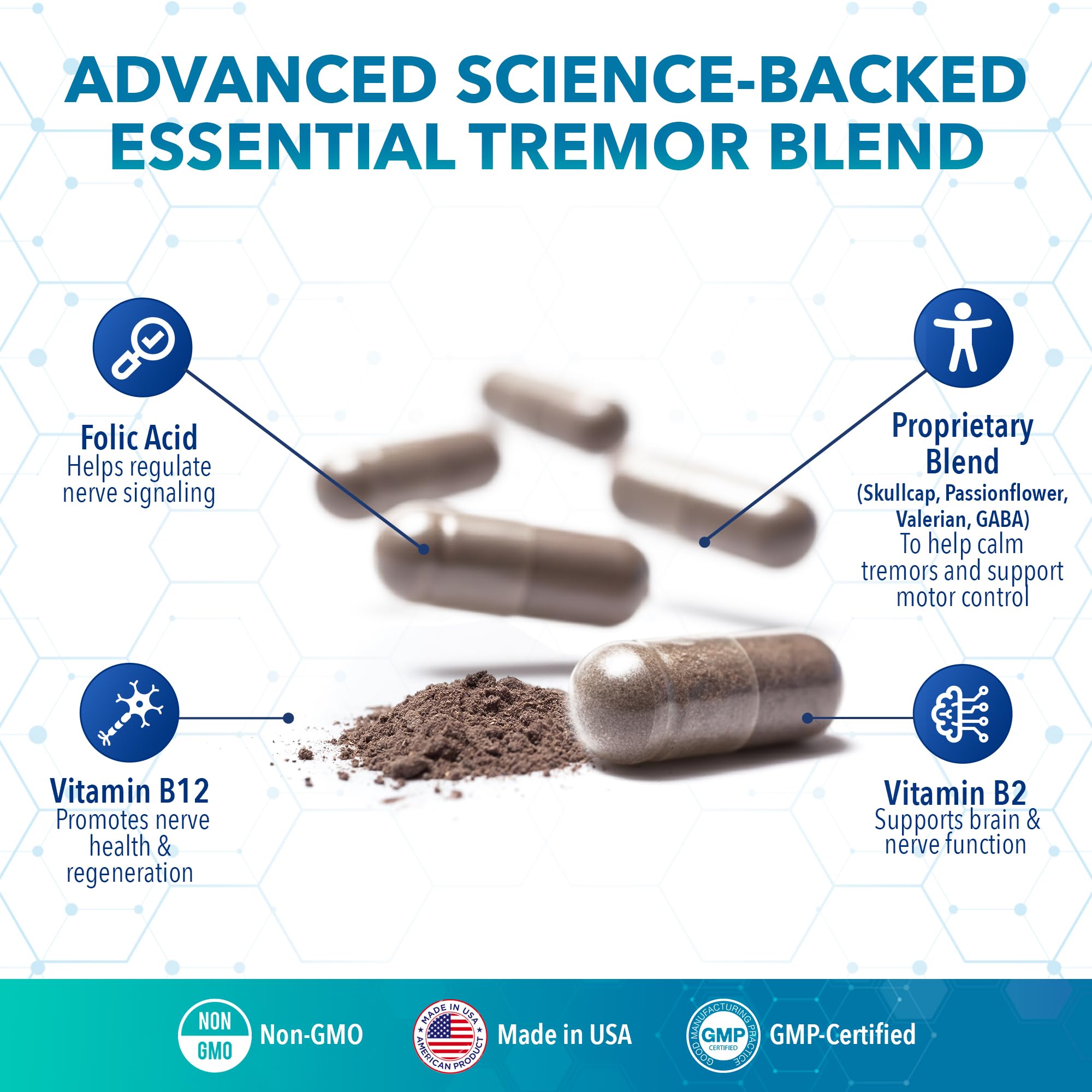Herbal remedy for tremor management