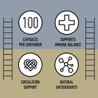 herbal remedy garlic capsules 100 count