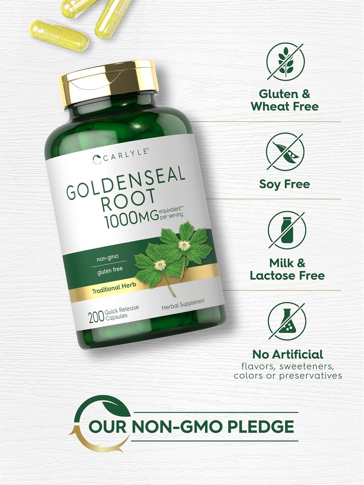 Herbal remedy Goldenseal root benefits