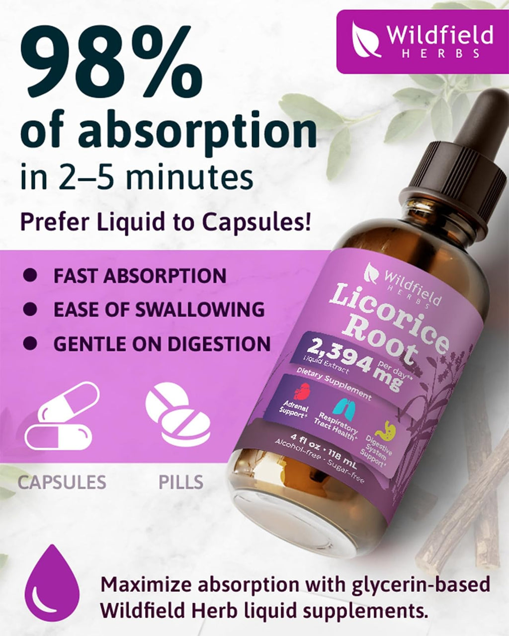 Herbal remedy licorice root extract
