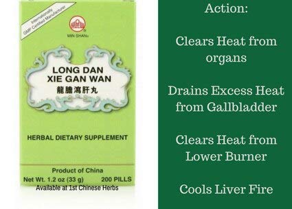 Herbal remedy Long Dan Xie Gan Wan