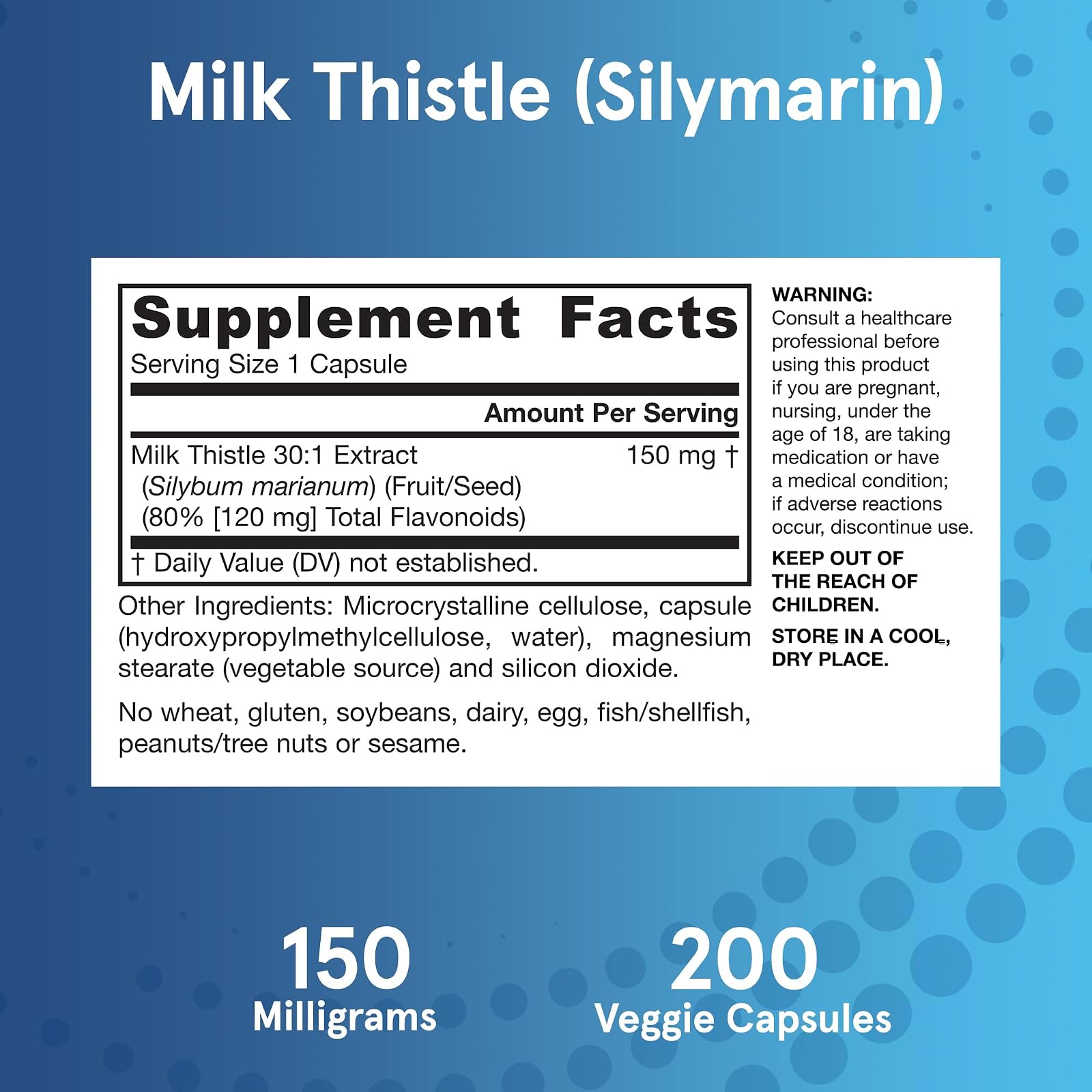 herbal remedy milk thistle capsules