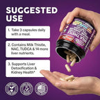 herbal remedy milk thistle capsules