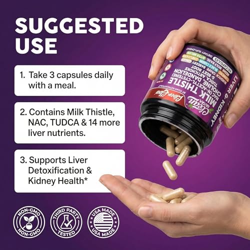 herbal remedy milk thistle capsules