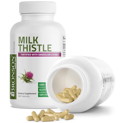herbal remedy milk thistle capsules