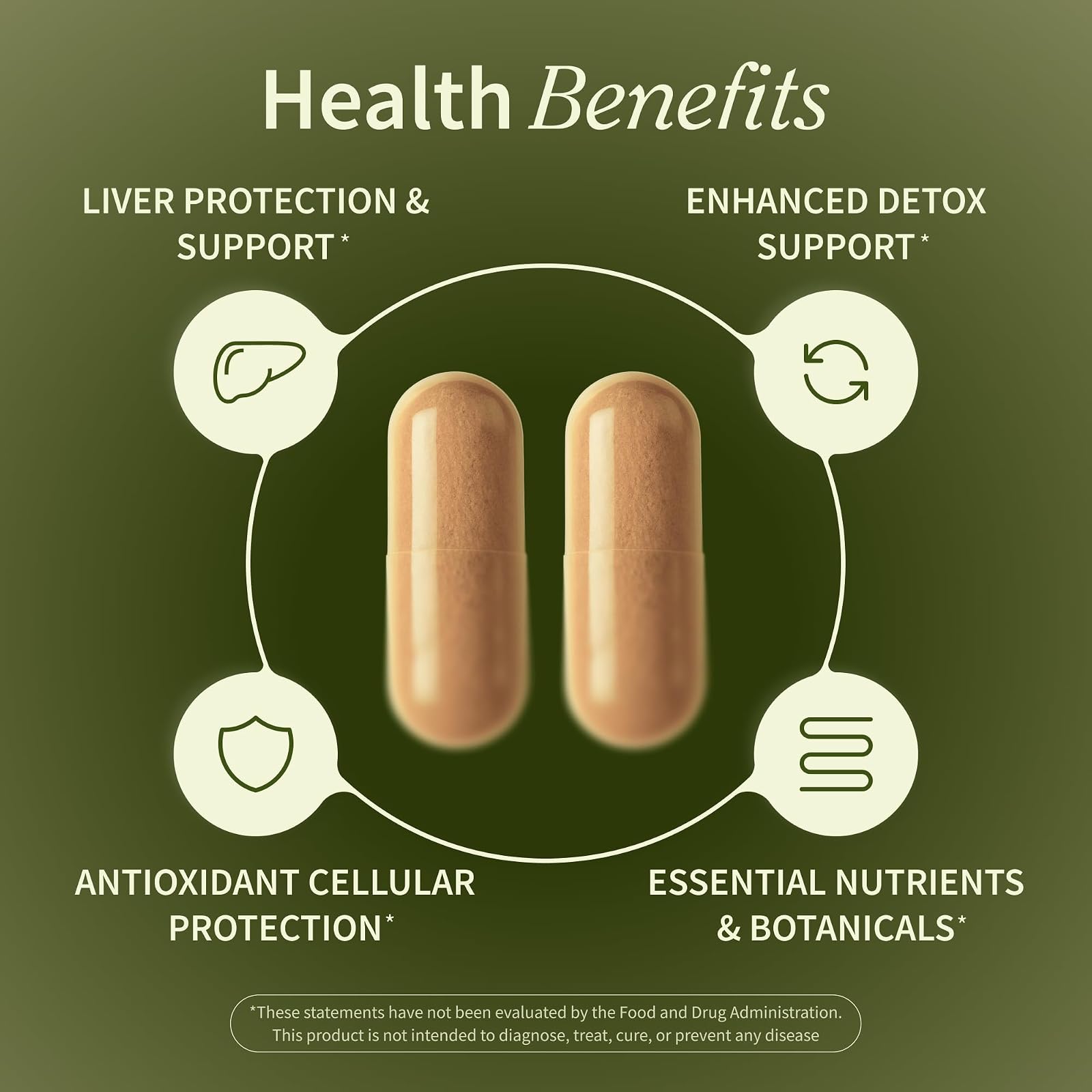 herbal remedy milk thistle capsules