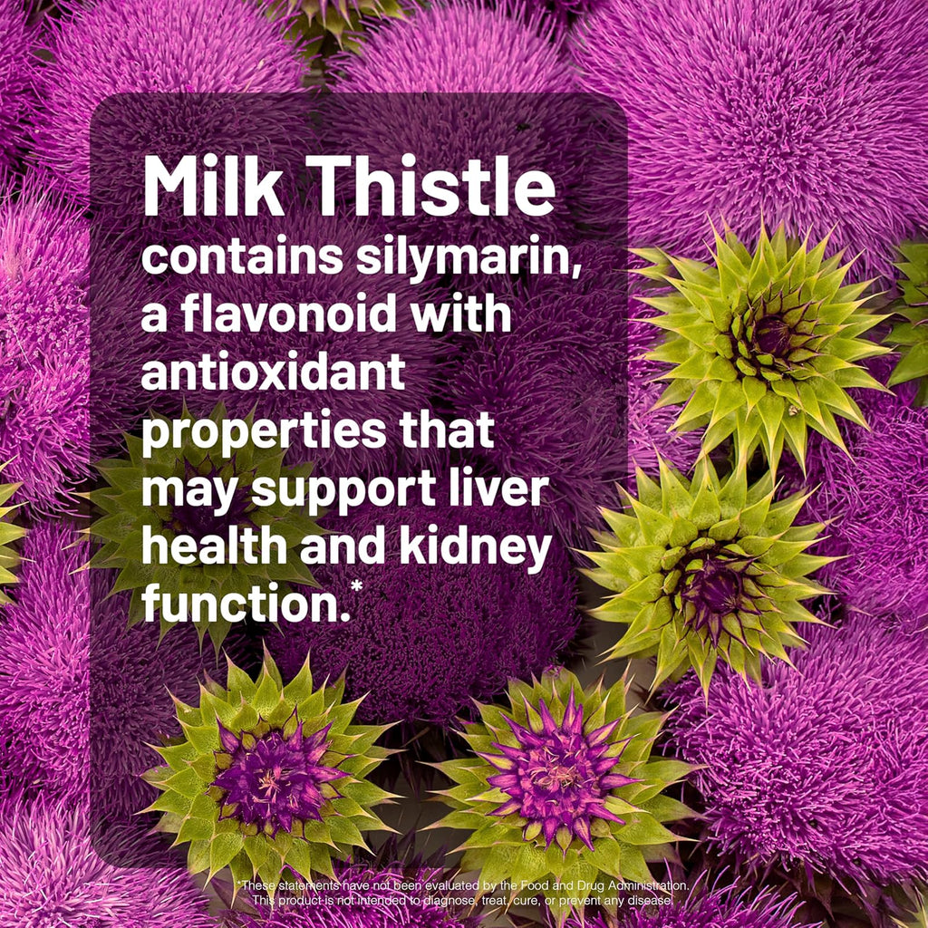 herbal remedy milk thistle dandelion
