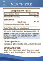 herbal remedy milk thistle extract