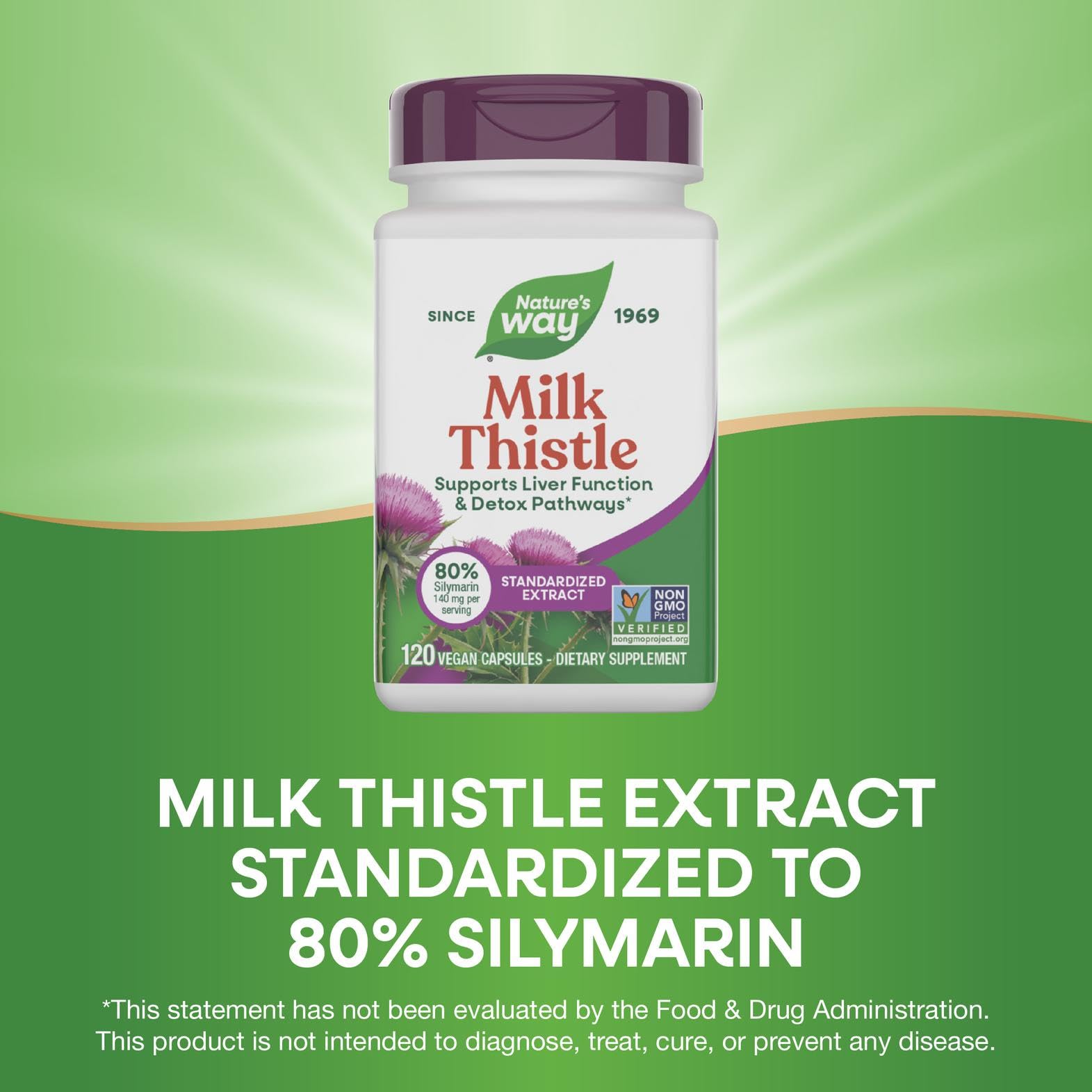 herbal remedy milk thistle extract