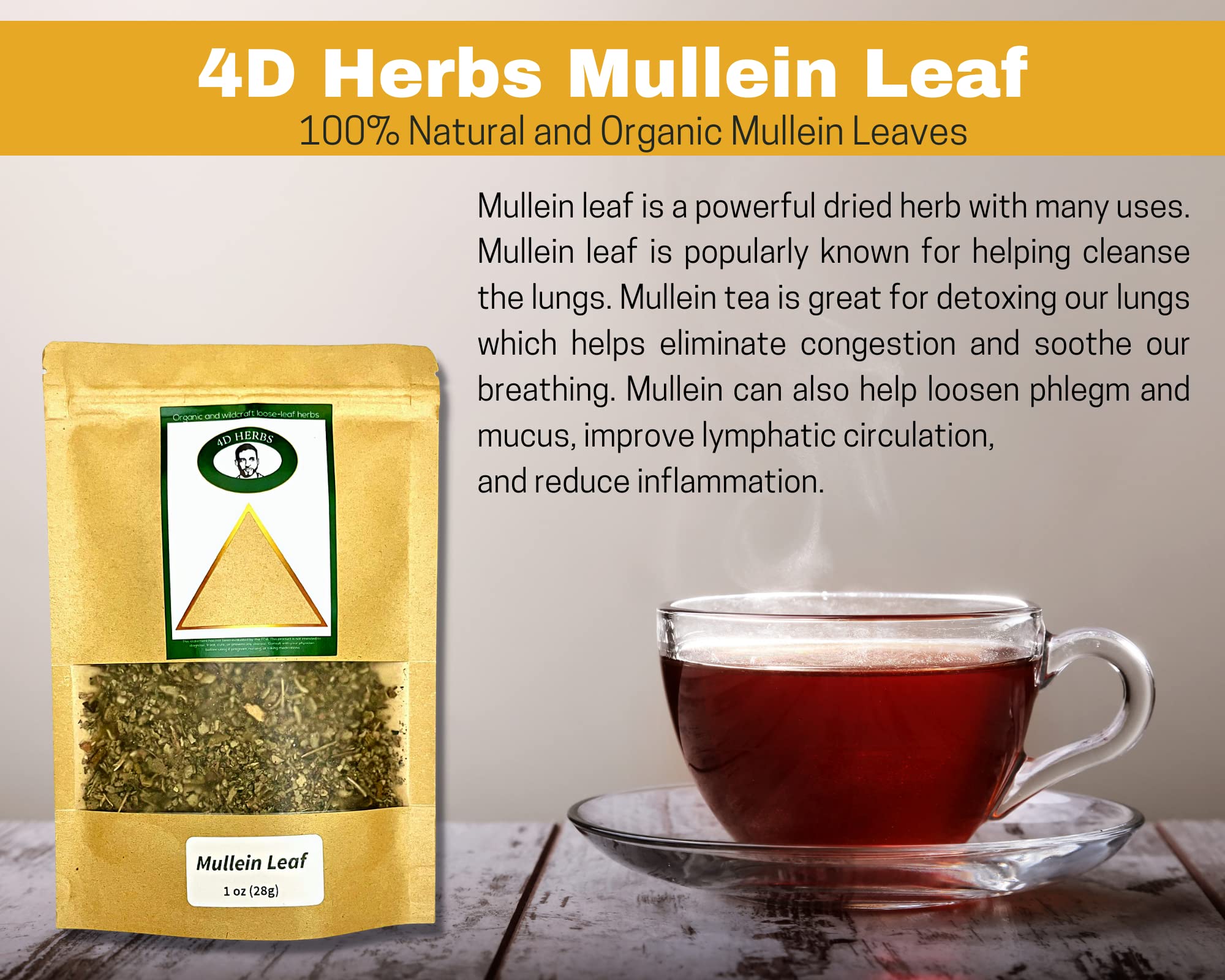 herbal remedy mullein for lung wellness