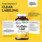 Herbal remedy Mullein for soothing effects