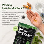 Herbal remedy oil of oregano softgels