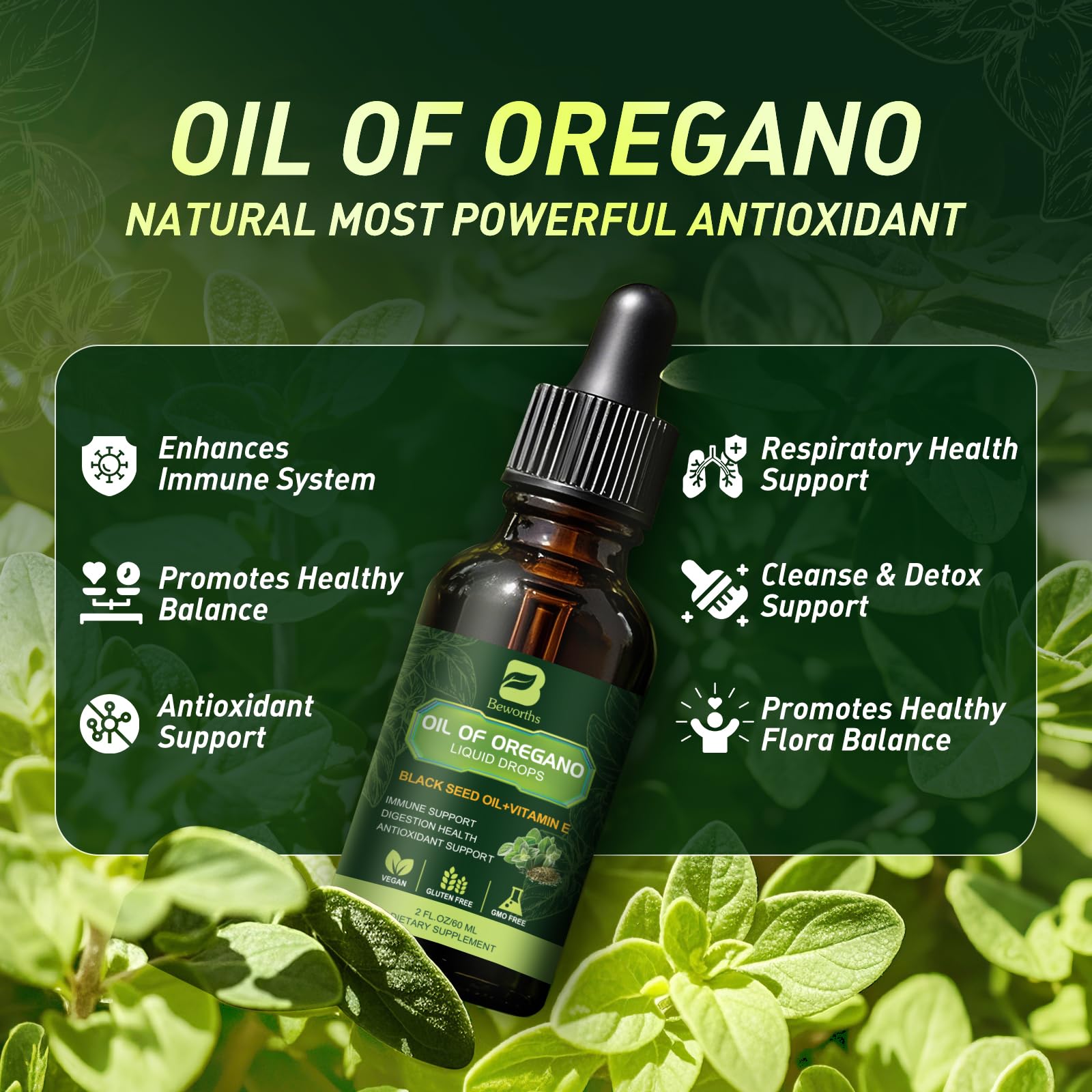 Herbal remedy oil of oregano
