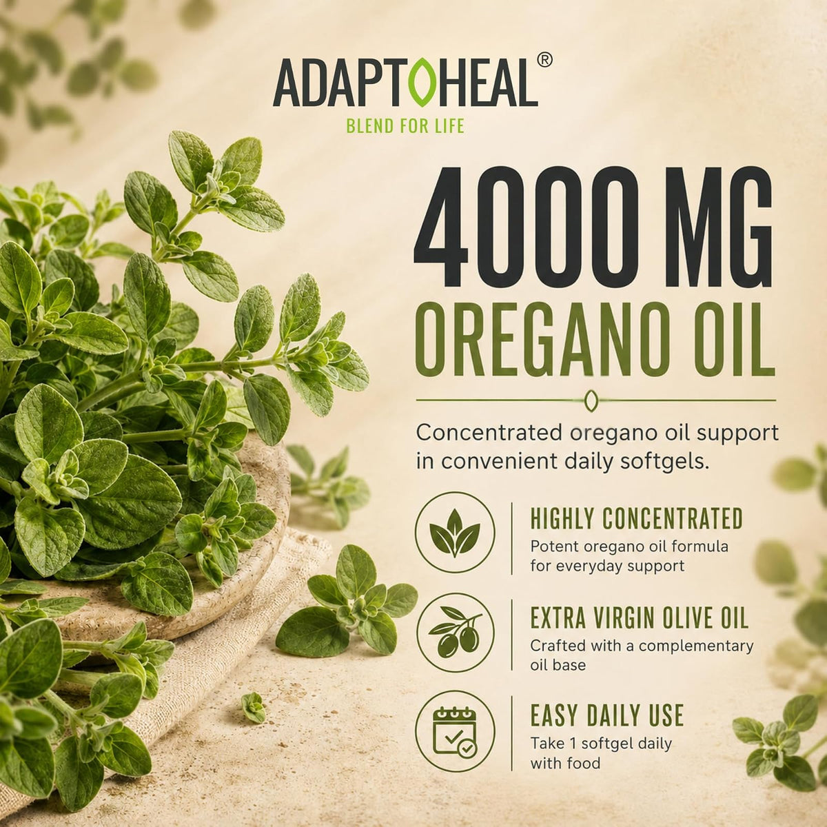 herbal remedy oregano oil softgels