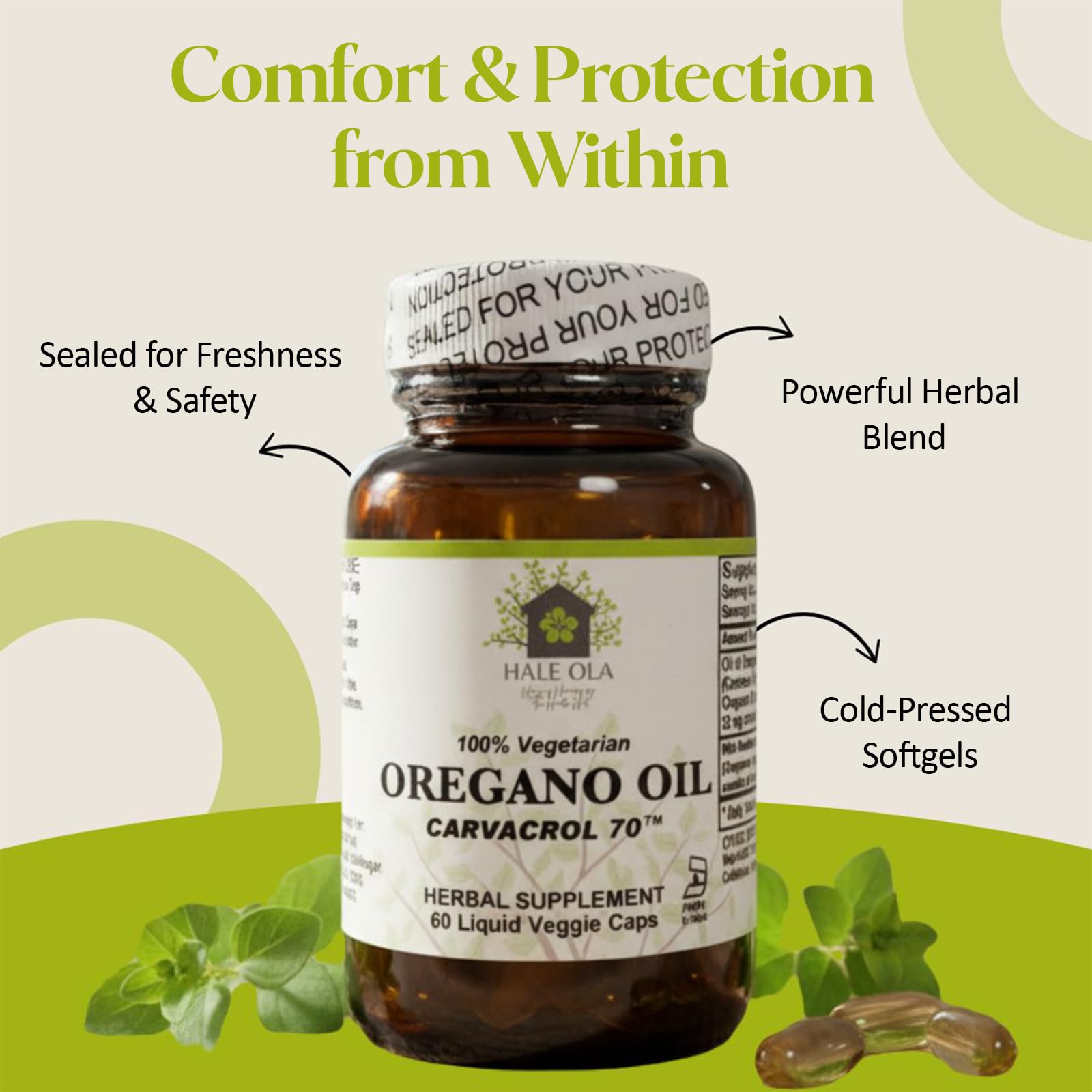 herbal remedy oregano oil supplement