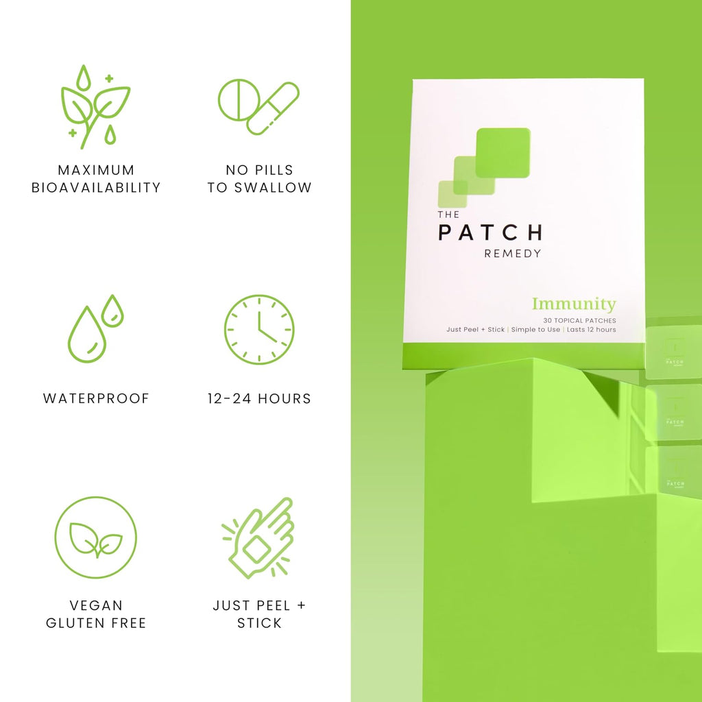 Herbal remedy patches for cold season
