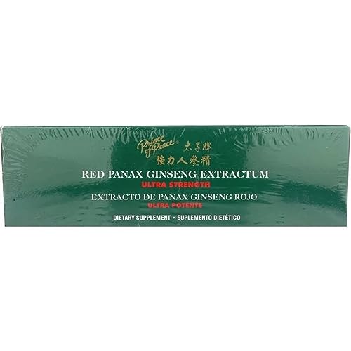 herbal remedy red panax ginseng
