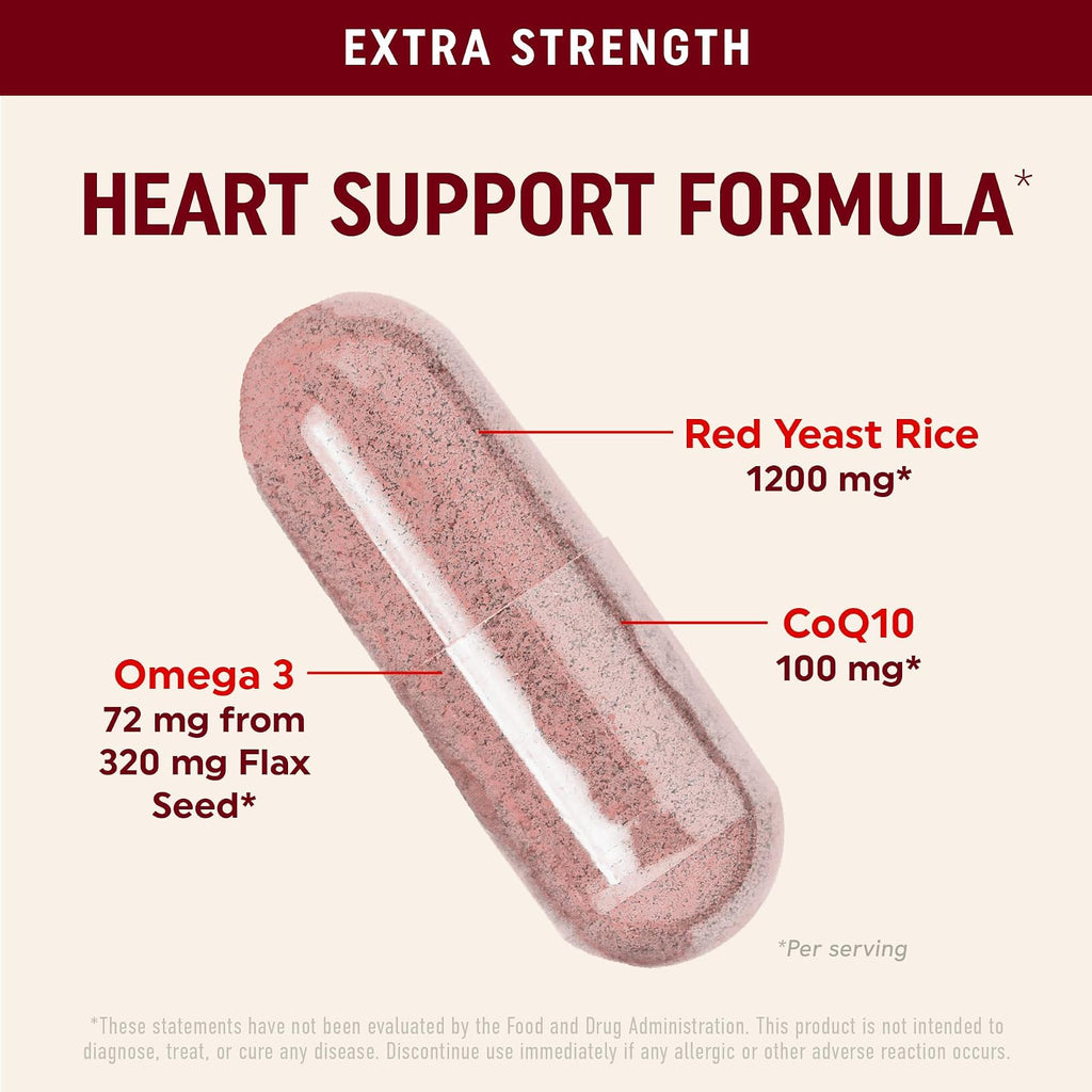 herbal remedy Red Yeast Rice capsules