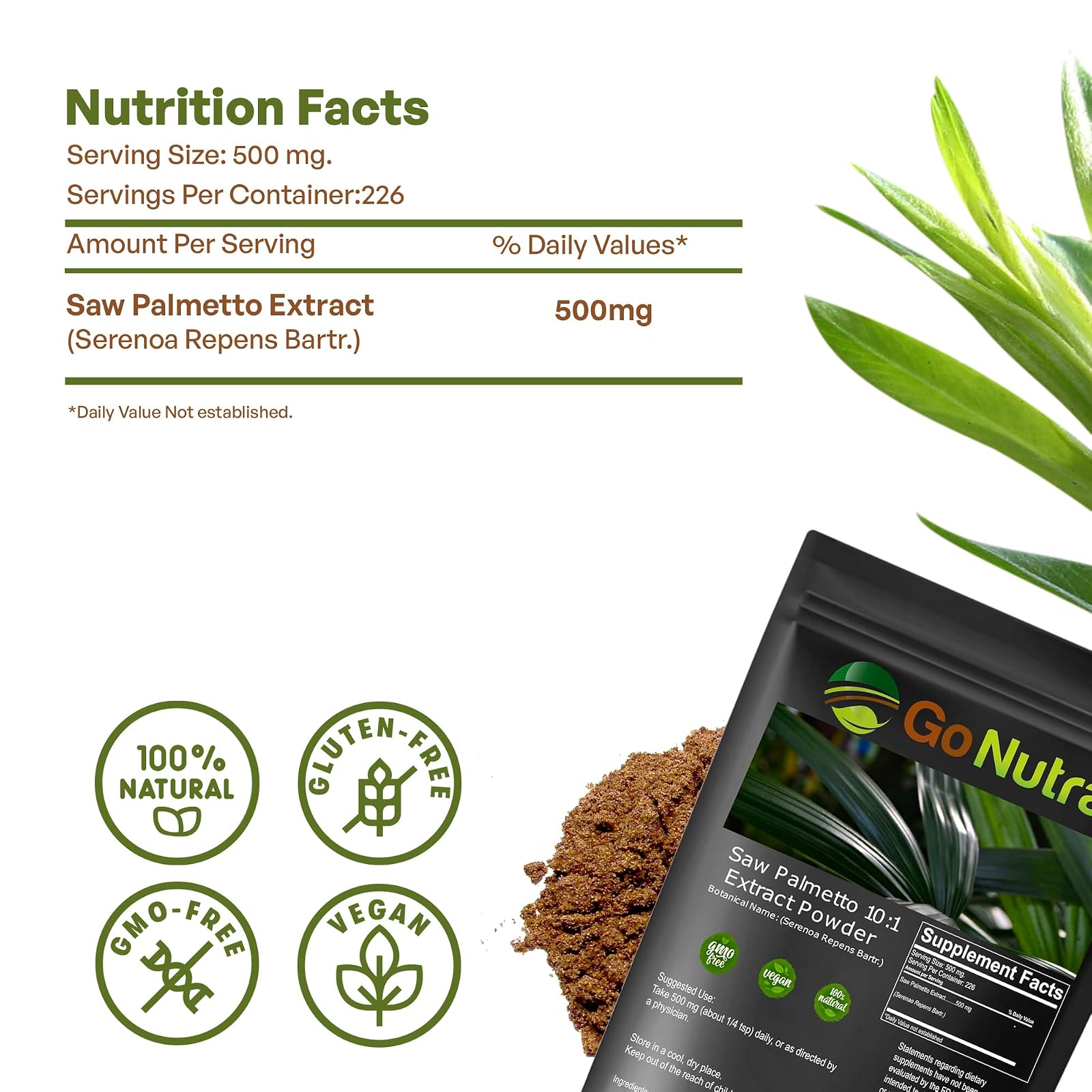 herbal remedy saw palmetto extract