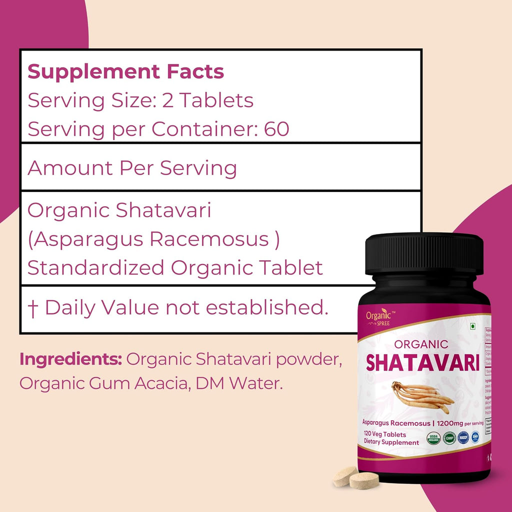Herbal remedy Shatavari for stress relief