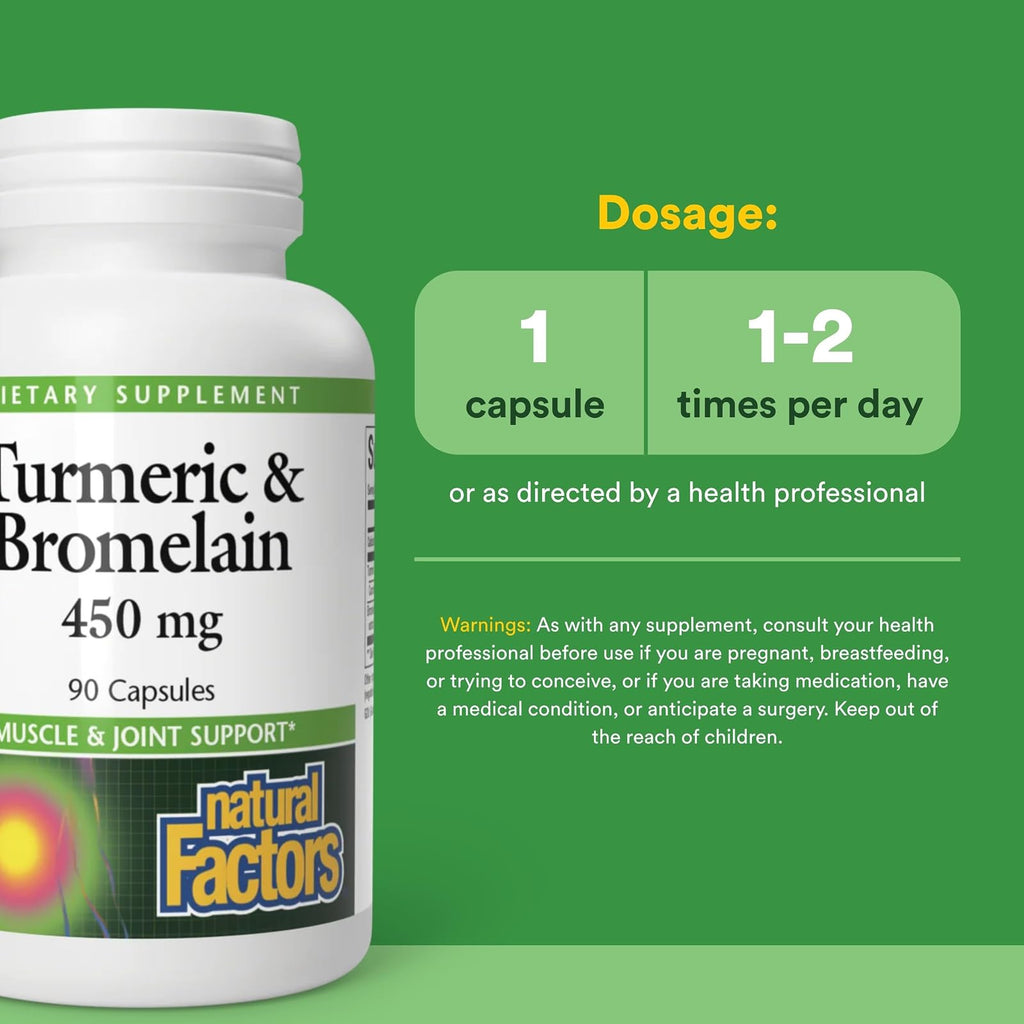 herbal remedy turmeric & bromelain