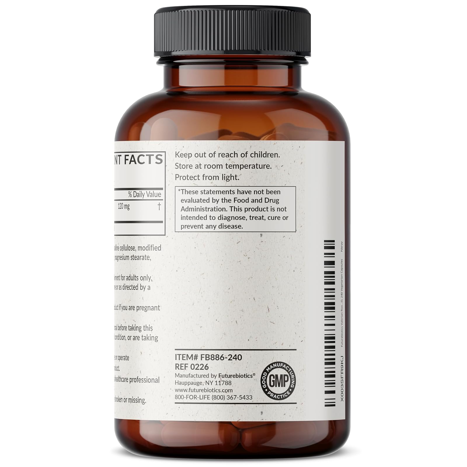 herbal remedy valerian root capsules