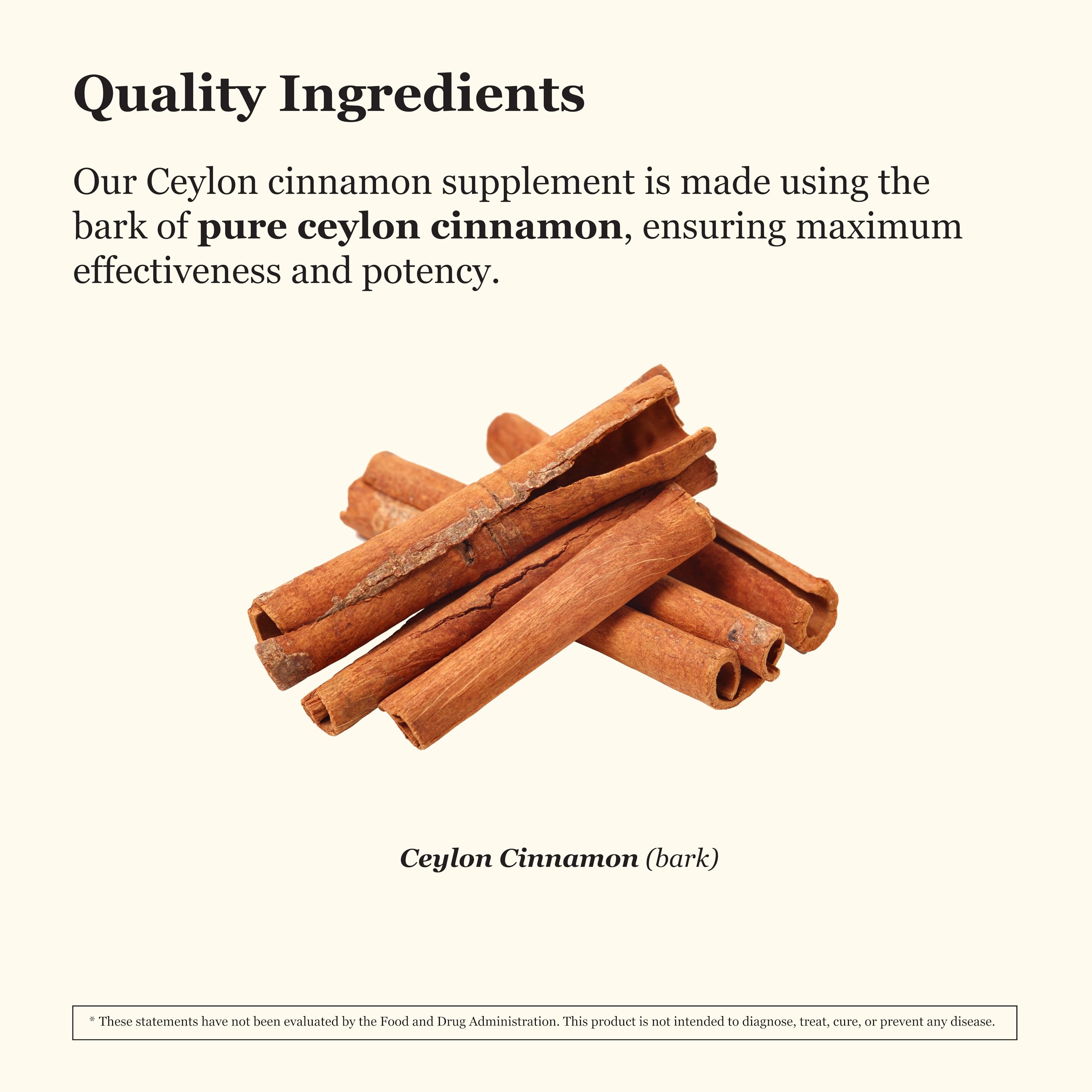 herbal remedy with Ceylon cinnamon