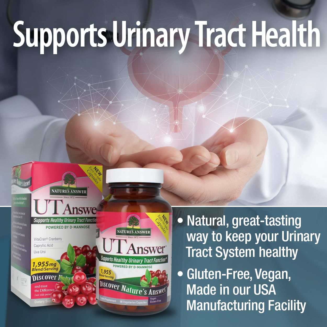 Herbal remedy with cranberry extract